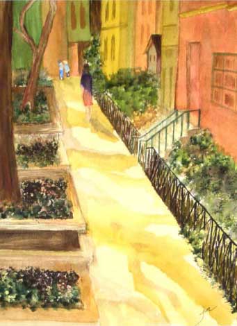 Boston Brownstone – The Art of Judi Moreo